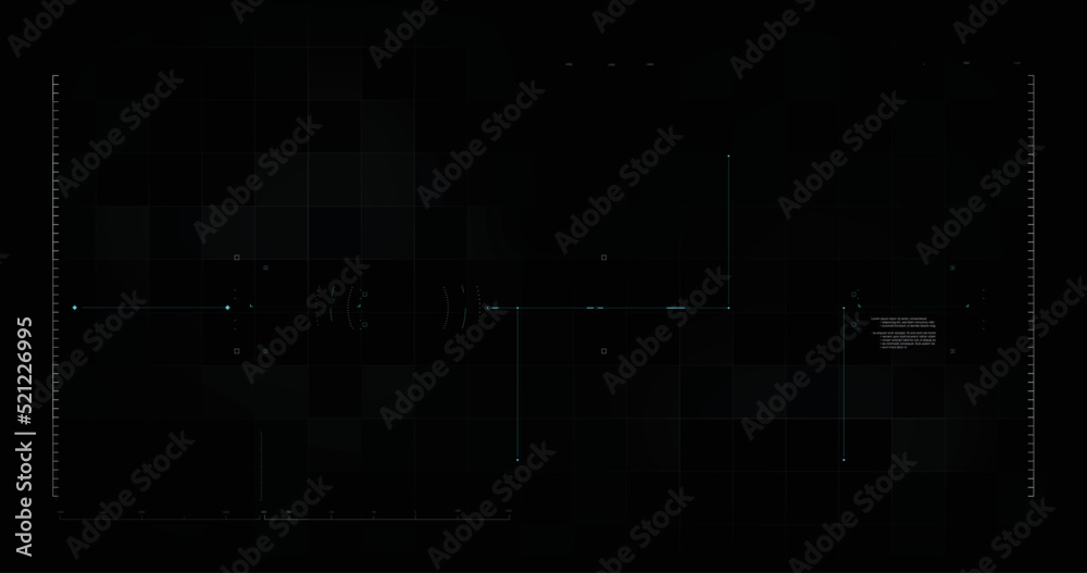 Technology abstract background Video Overlay 002 Stock Vector | Adobe Stock