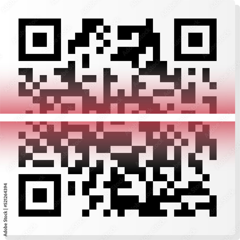 Product barcode and qr code clip art Illustration Stock | Adobe Stock