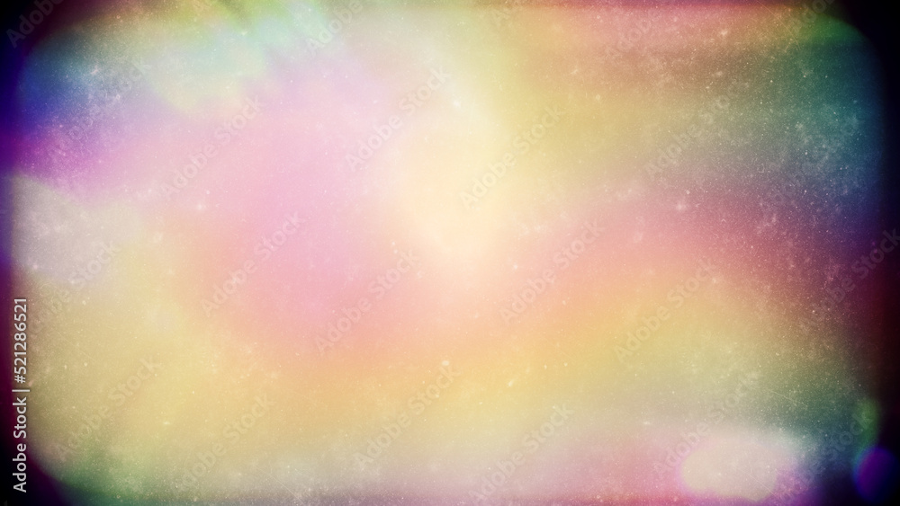 Vintage distressed old photo light leaks and film grain dust and ...