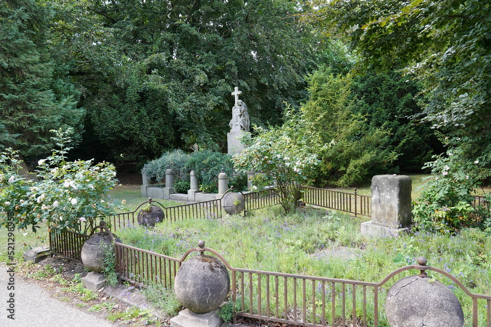 Assitens Cemetery, where the famous Danish writer Hans Christian ...