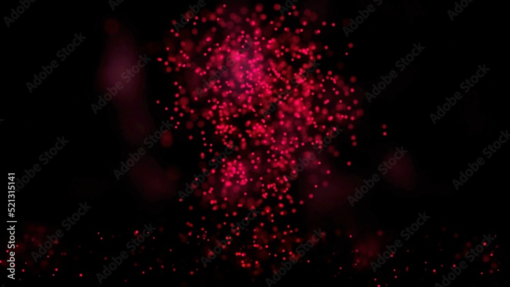 Animation of plexus network from question symbol on colorful background ...