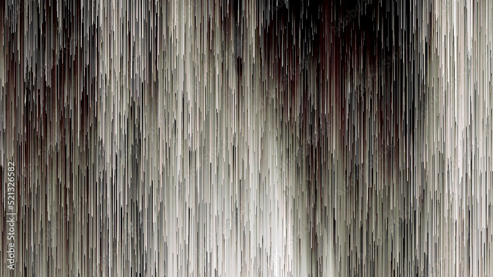 Many layers of narrow lines with moving beams of light creating wavy ...