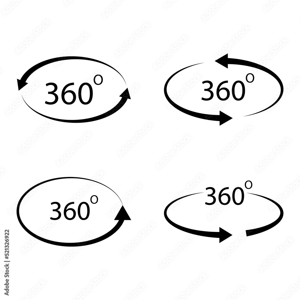 Flat set with angle of degrees. measuring radius. Vector illustration ...