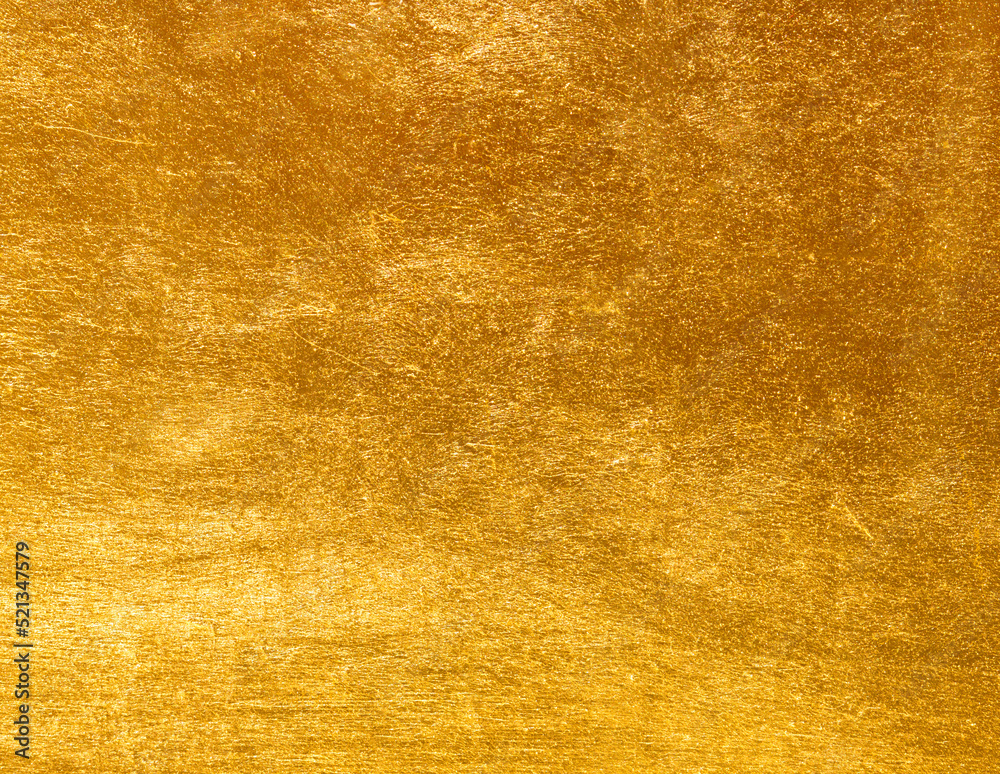 Gold texture wall. Gold background or texture and Gradients shadow ...