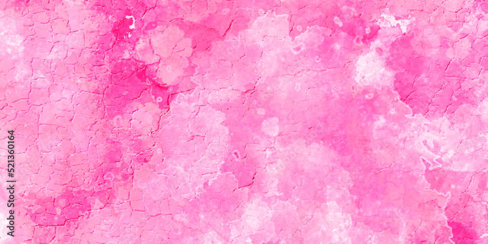 abstract pink watercolor background and pink stone marble wall concrete ...