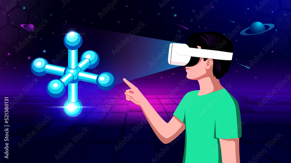 Visualizing and Experiencing 3D model of a Molecule Structure in ...