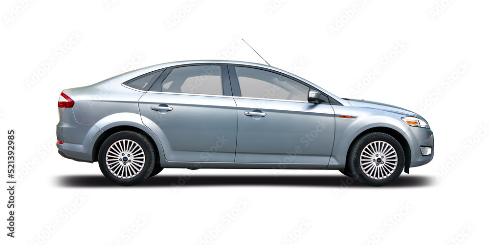 Ford Mondeo car side view isolated on white background, 3 June 2015 ...