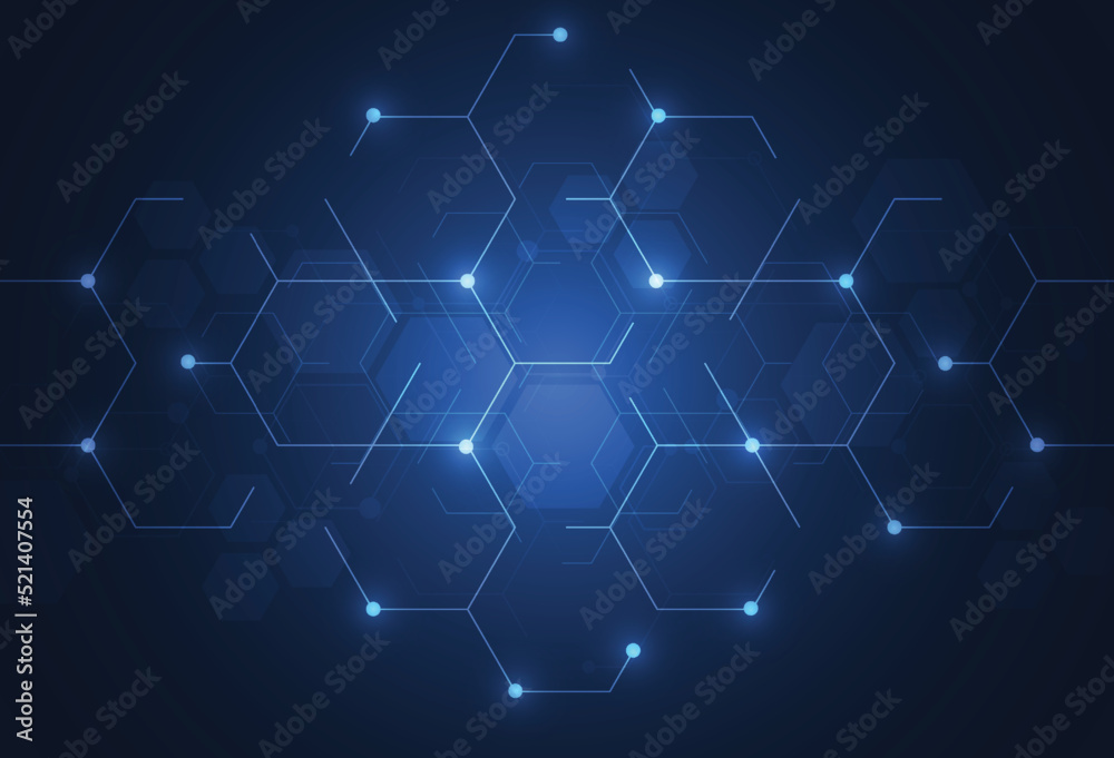 Abstract digital background with technology circuit board texture ...