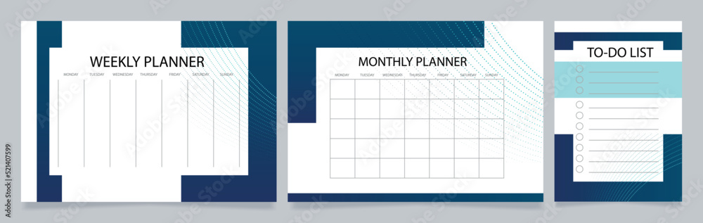 Scientific research worksheet design templates set. Printable goal ...