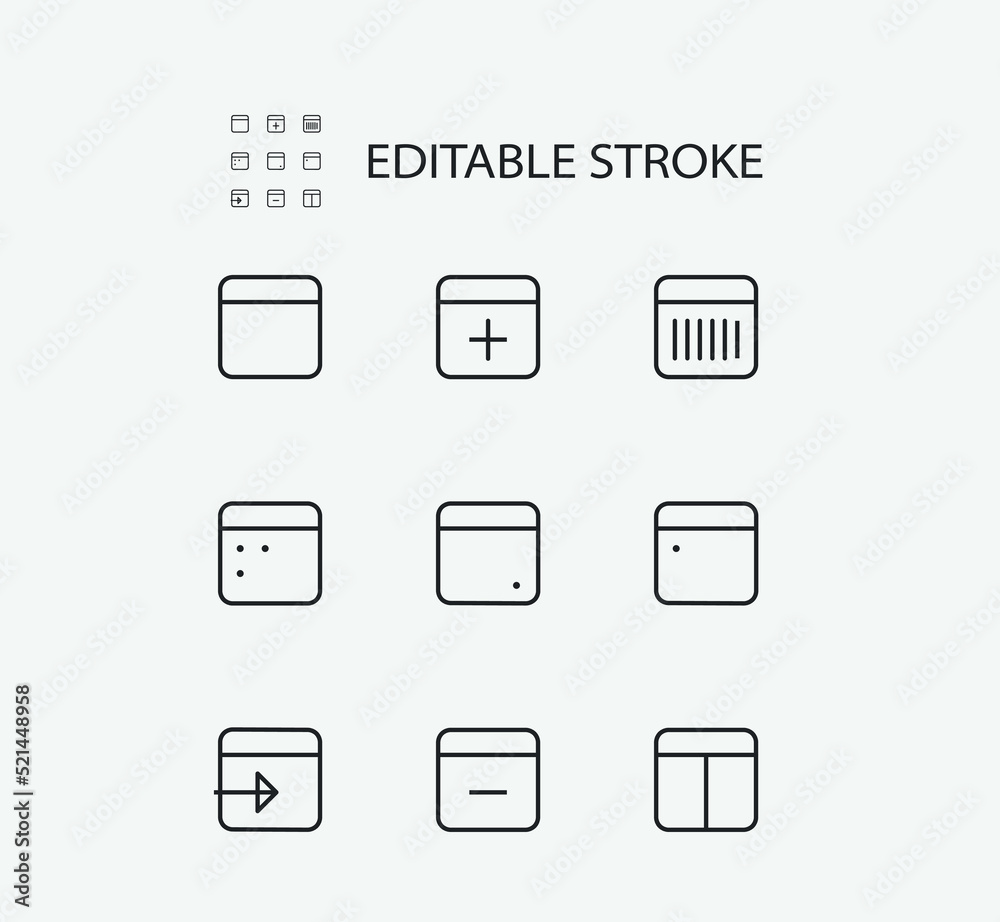 Simple Set of Media Related Vector Line Icons. Contains such Icons as ...