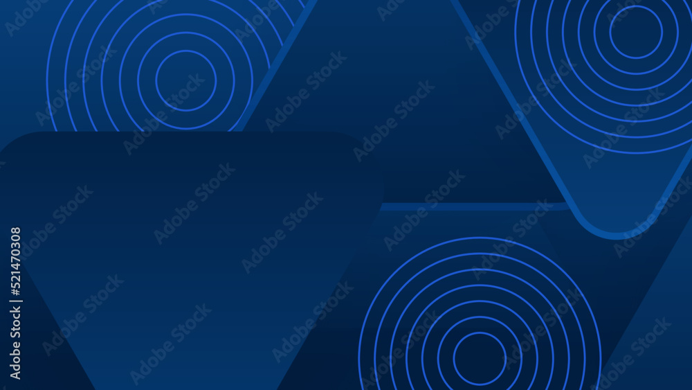 Modern professional blue vector abstract technology business background ...