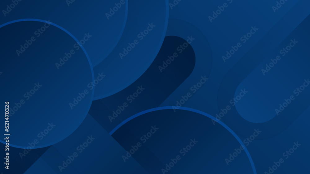 Modern professional blue vector abstract technology business background ...
