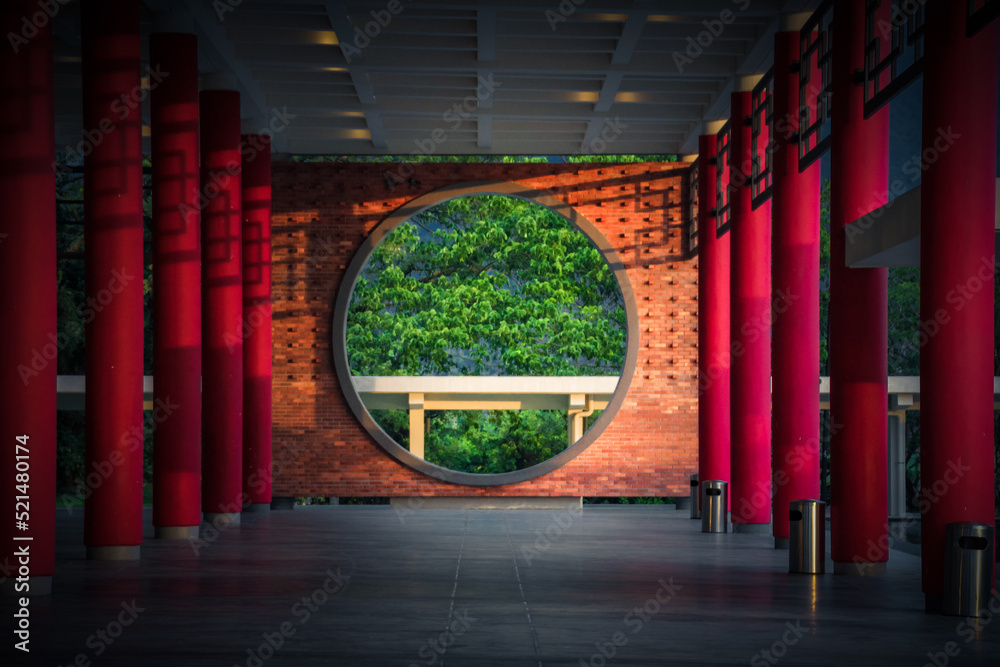 Chinese architecture at the Tunku Abdul Rahman University in Kampar ...