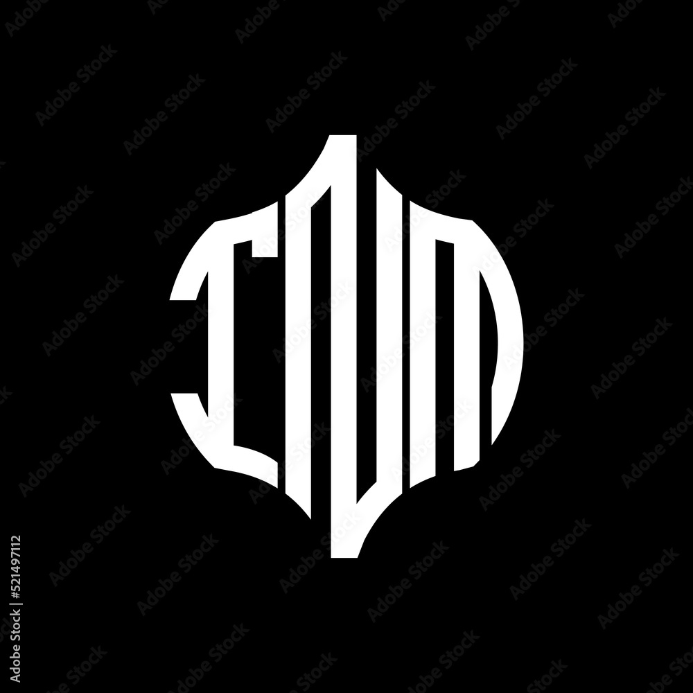 TNM letter logo. TNM best black background vector image. TNM Monogram ...