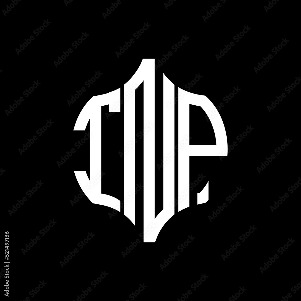 TNP letter logo. TNP best black background vector image. TNP Monogram ...