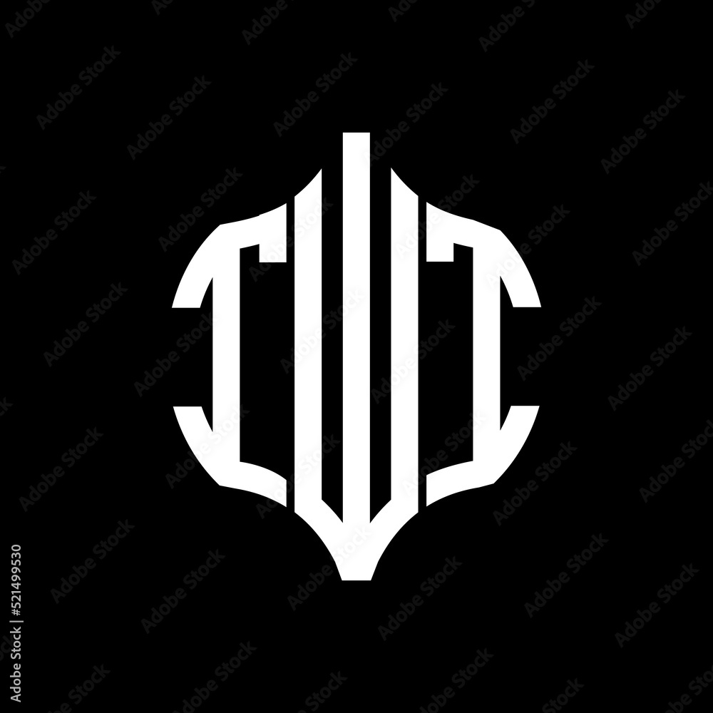 TWT letter logo. TWT best black background vector image. TWT Monogram ...