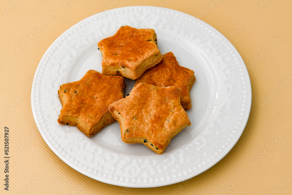 Turkish pastry product , tasty pogaca. Simit, gevrek. Turkish Pastries ...