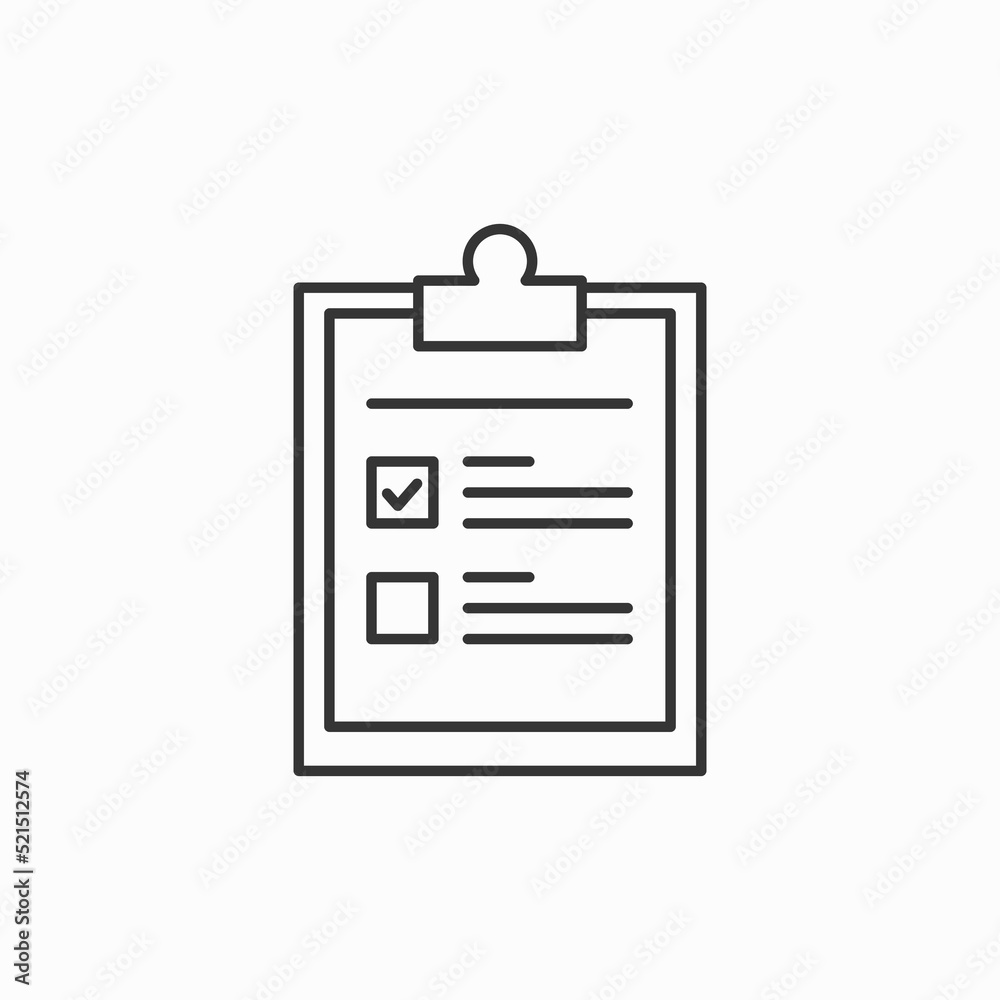 Tasks. Clipboard icon. Task done. Signed approved document icon ...