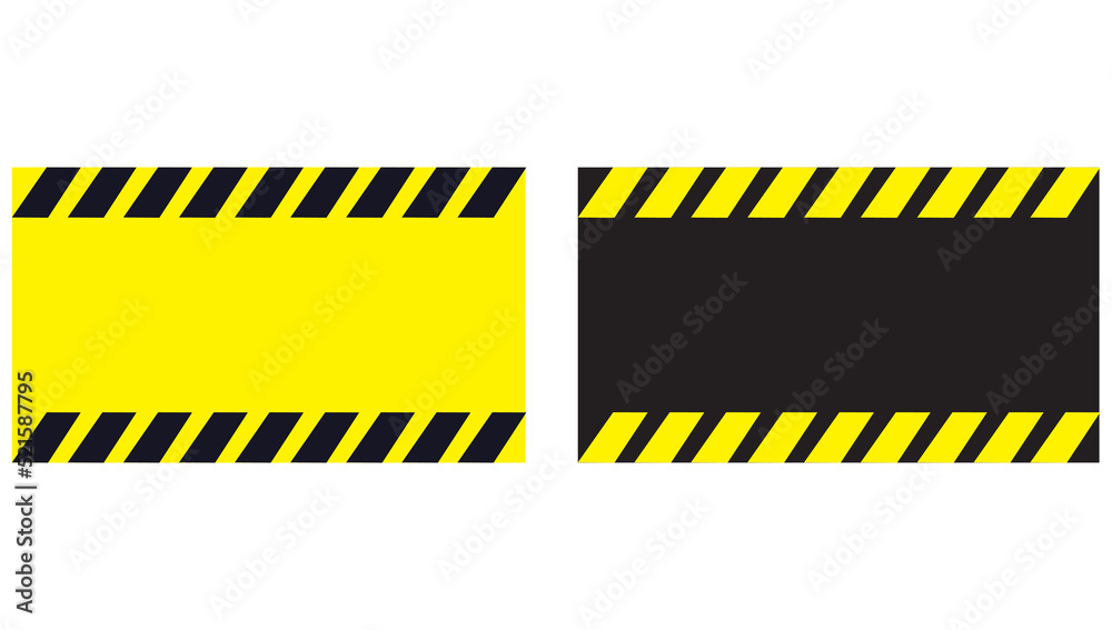 Base image for warning signs. Yellow and black police background to ...