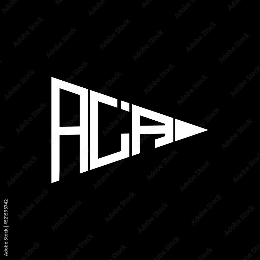 ALA letter initial creative logo design template vector illustration ...