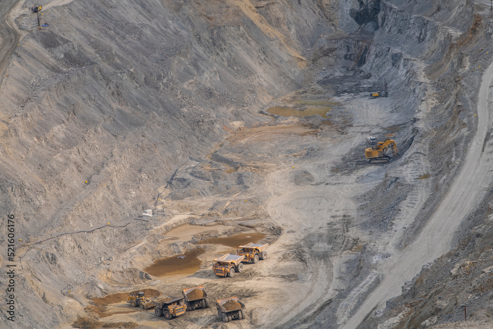 Mine copper Majdanpek, one of the largest copper mines owned by Chinese ...