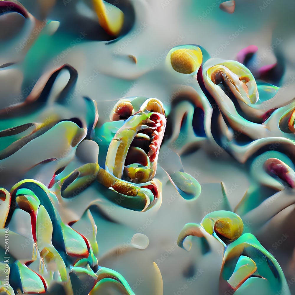 Scientific image of bacteria Citrobacter, Gram-negative bacteria ...