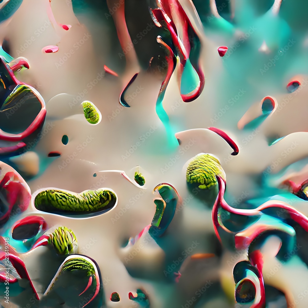 Scientific image of bacteria Citrobacter, Gram-negative bacteria ...
