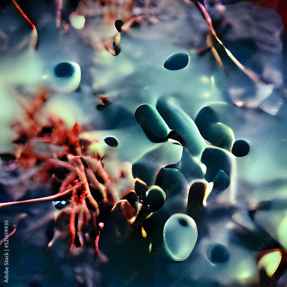 Scientific image of bacteria Citrobacter, Gram-negative bacteria ...