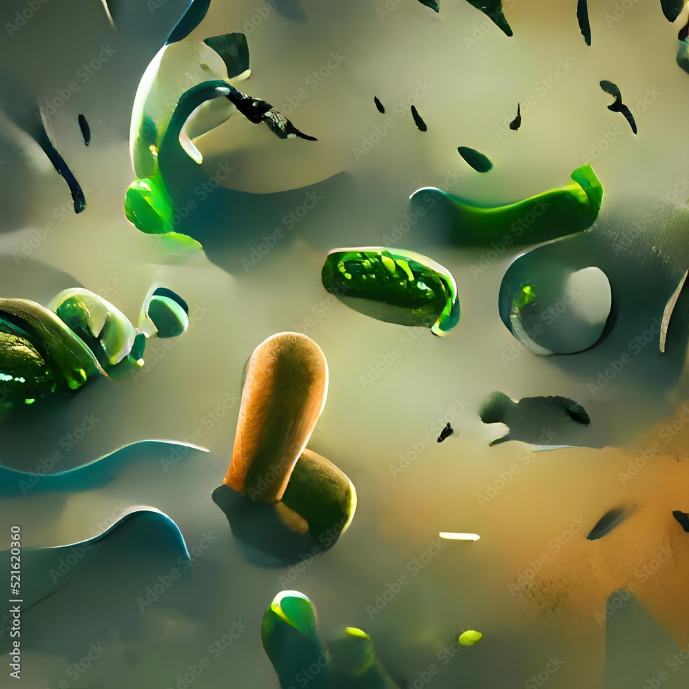 Scientific image of bacteria Citrobacter, Gram-negative bacteria ...