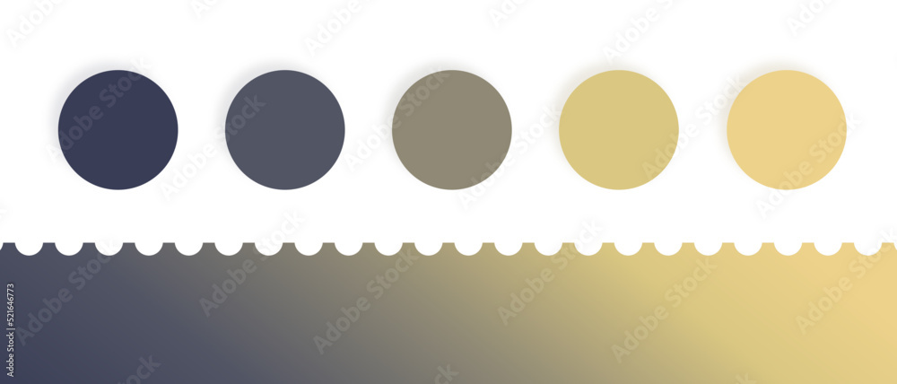 Sci- fi mystical color palette for web, illustration, art, painting ...