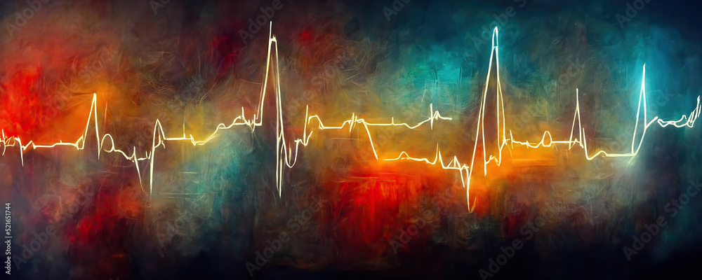 Cardiologist Day in panel art with medical instruments, annual tribute ...