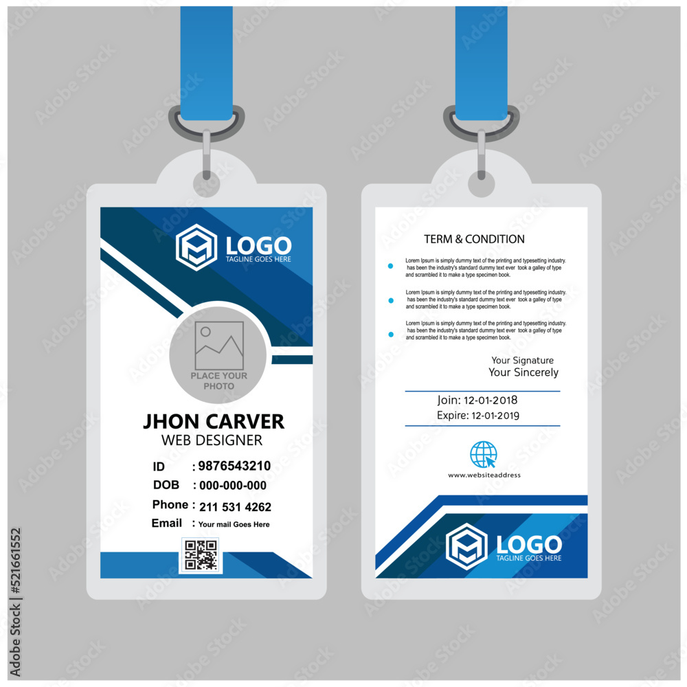 Print ready Id Card, Business Id Card, best id card design ... Print ready Id Card, Business Id Card, best id card design ...