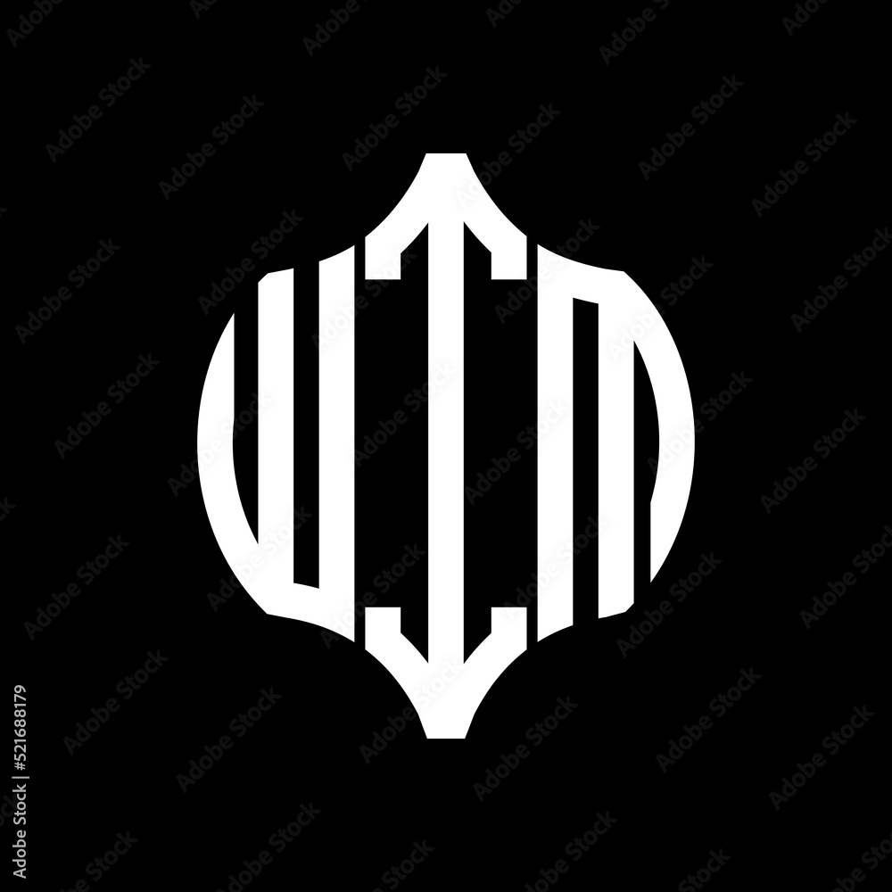 WIM letter logo. WIM best black background vector image. WIM Monogram ...