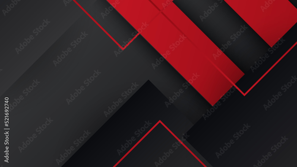 Modern black and red abstract background. Abstract background with ...