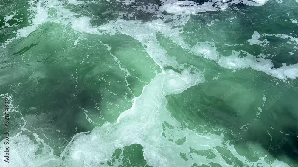 Emerald water seethes very beautiful background for any text for any ...
