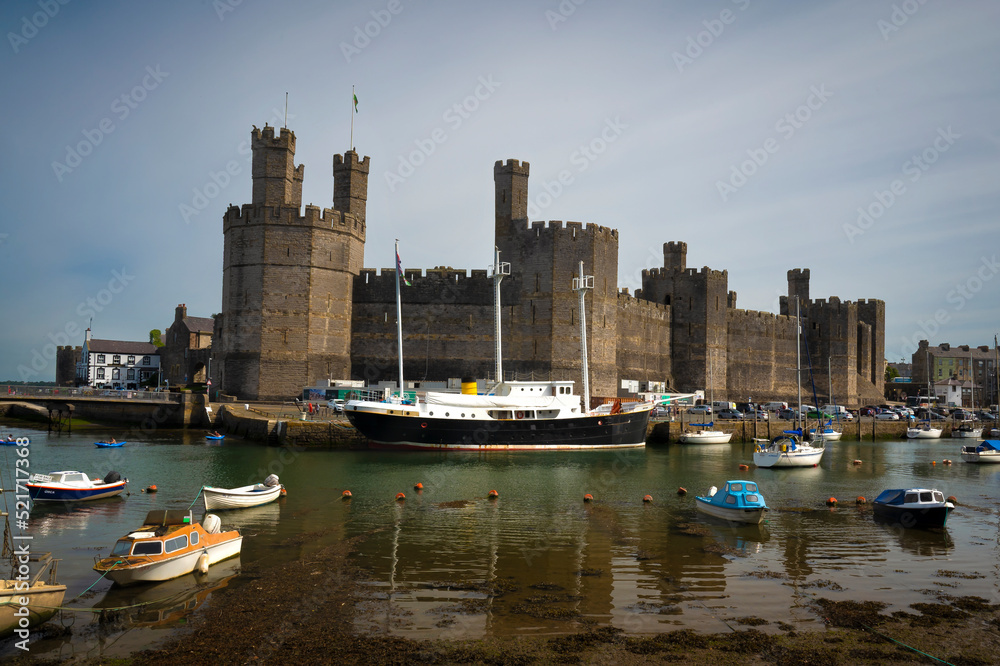 Caernarfon Castle is recognised around the world as one of the greatest ...