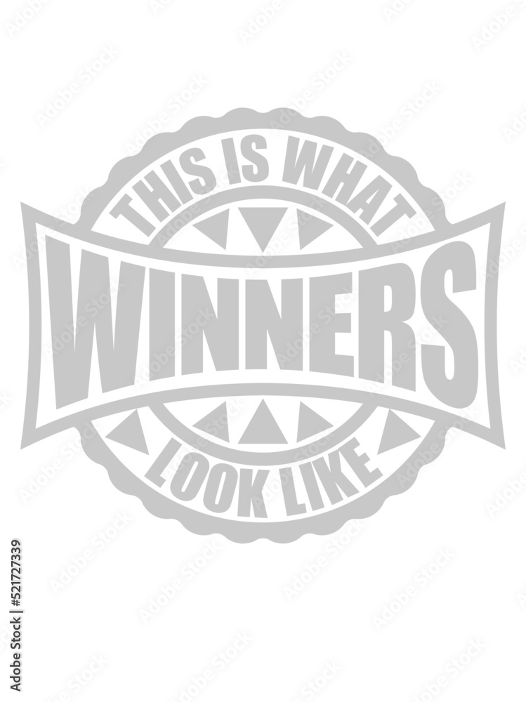 What Winners Look Like Stock Vector | Adobe Stock