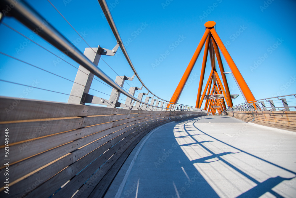 PENRITH, AUSTRALIA. - On July 16, 2019. - Yandhai Nepean Crossing new ...