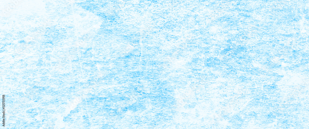 White and blue color frozen ice surface design abstract background ...