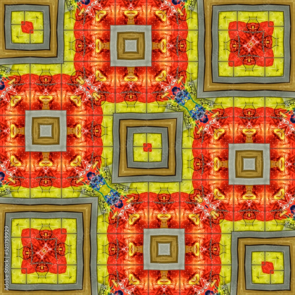 Abstract pattern design for the background. 3d illustration art for ...