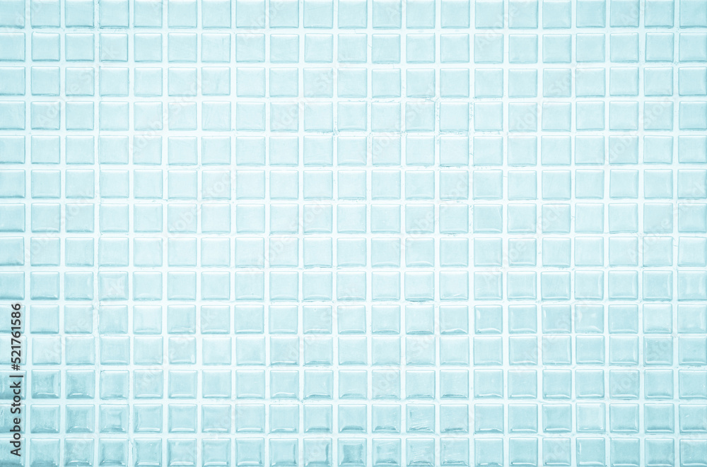 Blue ceramic wall and floor tiles mosaic abstract background. Design ...