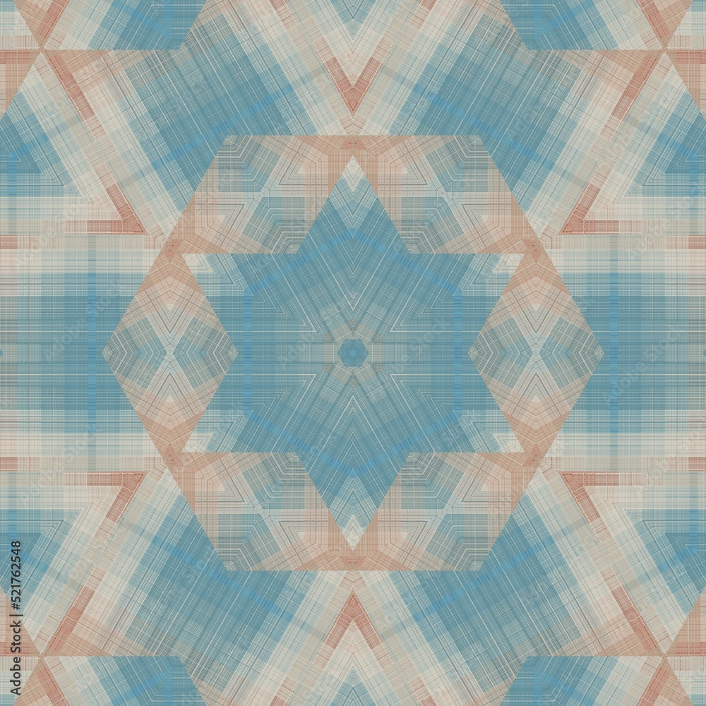 Mystical pattern design for the background. 3d illustration art for ...