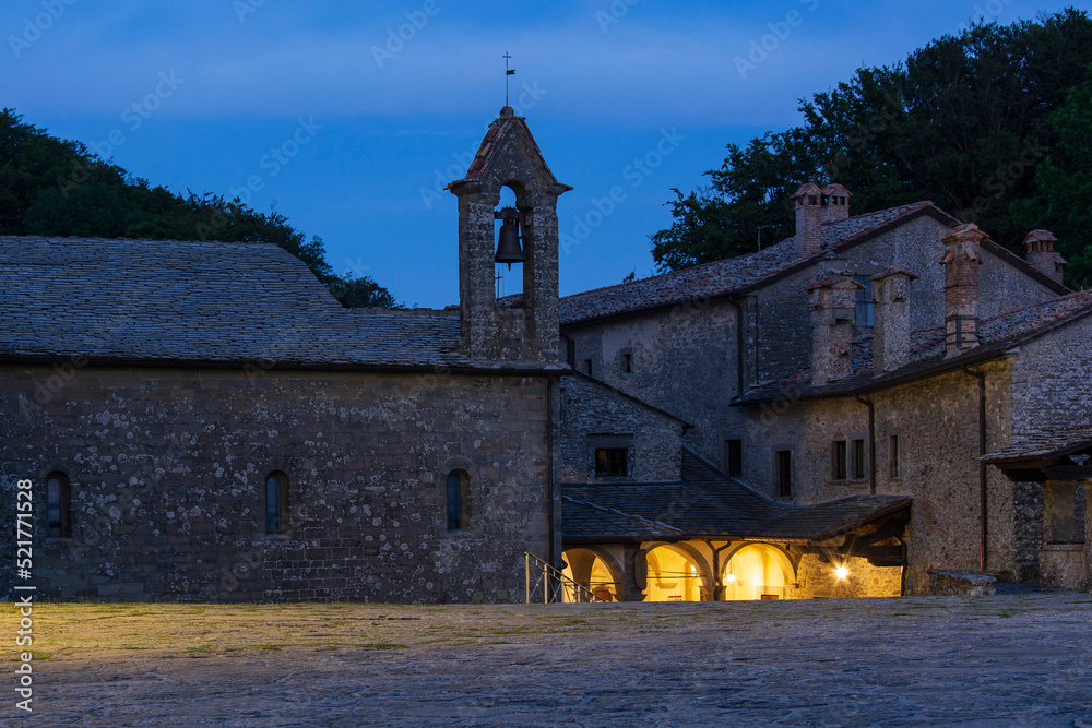 Sanctuary of La Verna (Santuario della Verna), Toscany, Italy ...