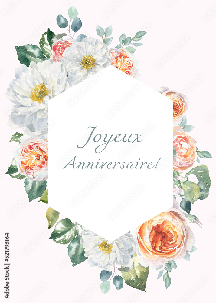 Joyeux Anniversaire Pivoine