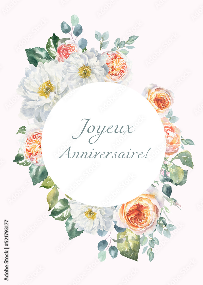 Joyeux Anniversaire Pivoine