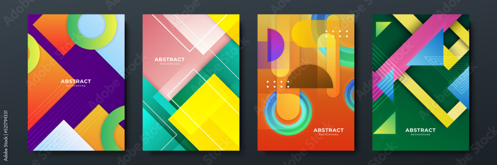 Geometric pattern background texture for poster cover design. Minimal ...