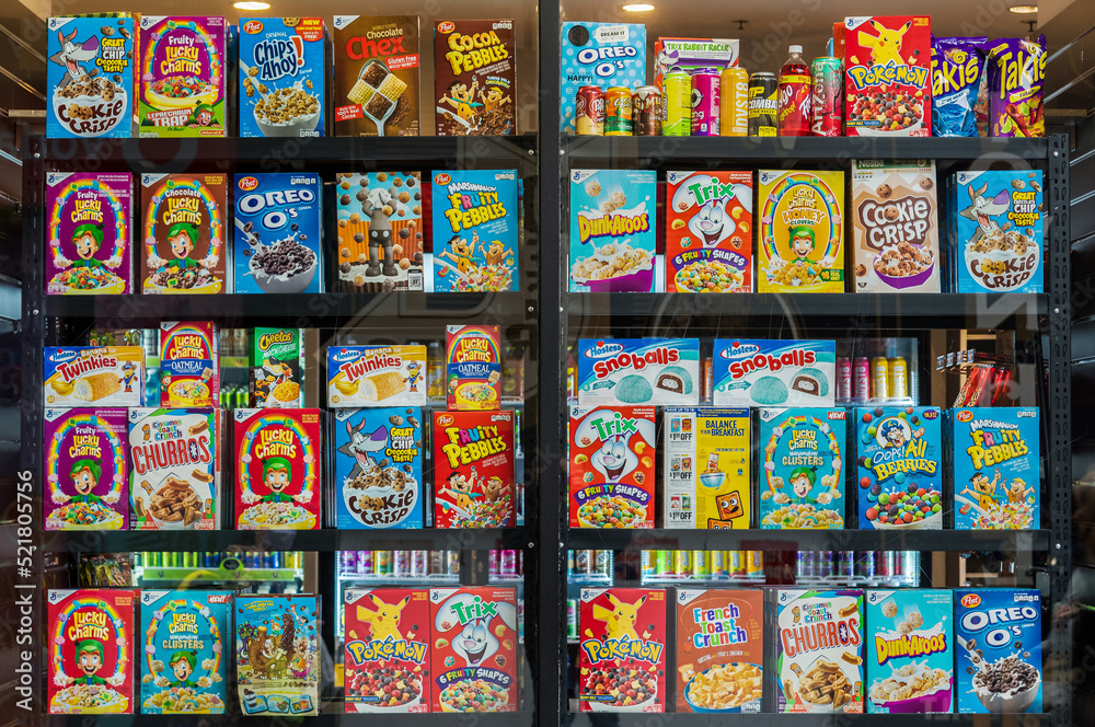 Melbourne, Victoria, Australia, July 9th 2022: Several rows of ...