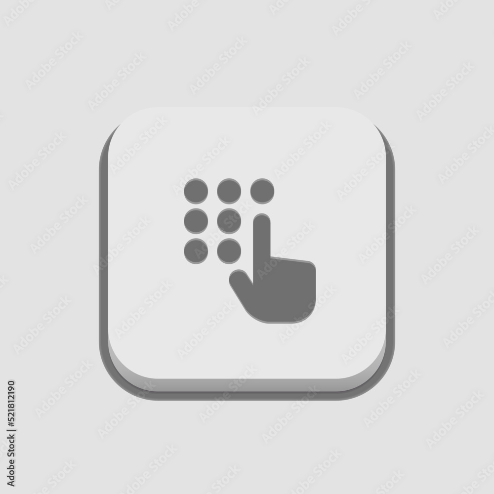 Key Pad Stock Vector | Adobe Stock