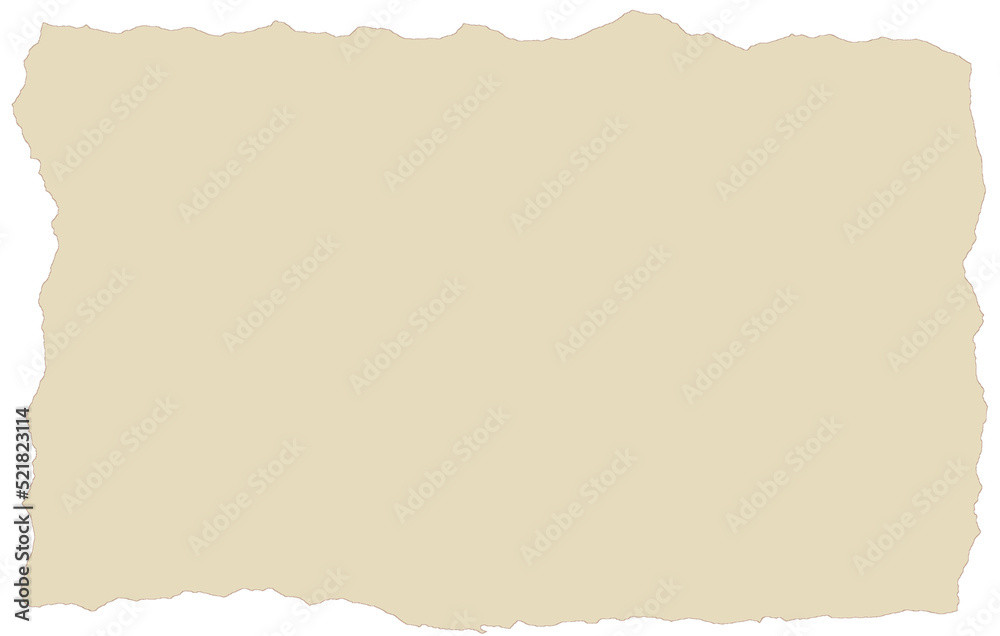 parchment paper illustration transparent PNG Stock Photo | Adobe Stock