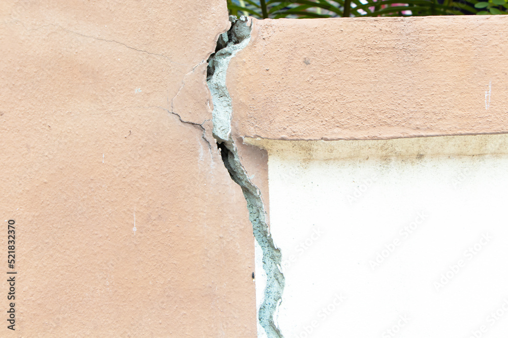 Texture background abstract. Dangerous unsafe construction. Safety ...